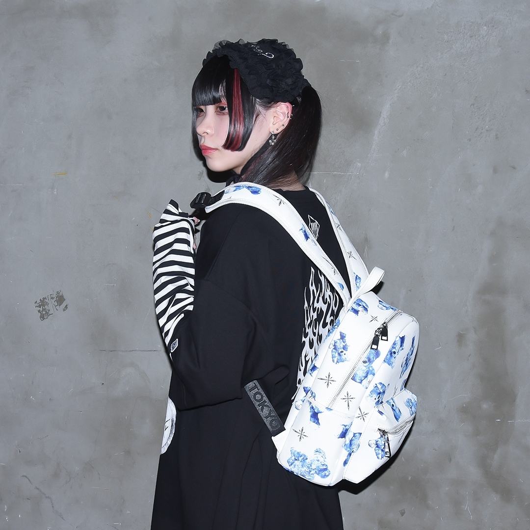 [ACRO TOKYO][TRAVAS TOKYO] Backpack covered with bear prints